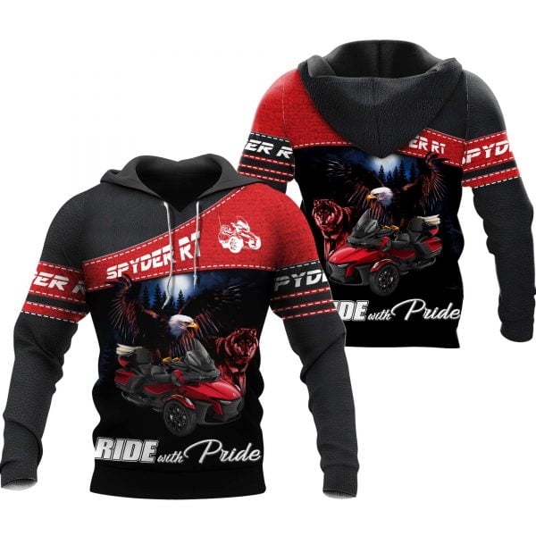 Ride With Pride Spyder RT All Over Printed Clothes TLTL120522SP01Teexim