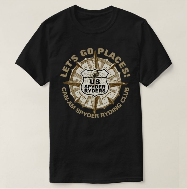US Spyder Ryders – Let’s Go Places! T-Shirt DTL23072201Teexim